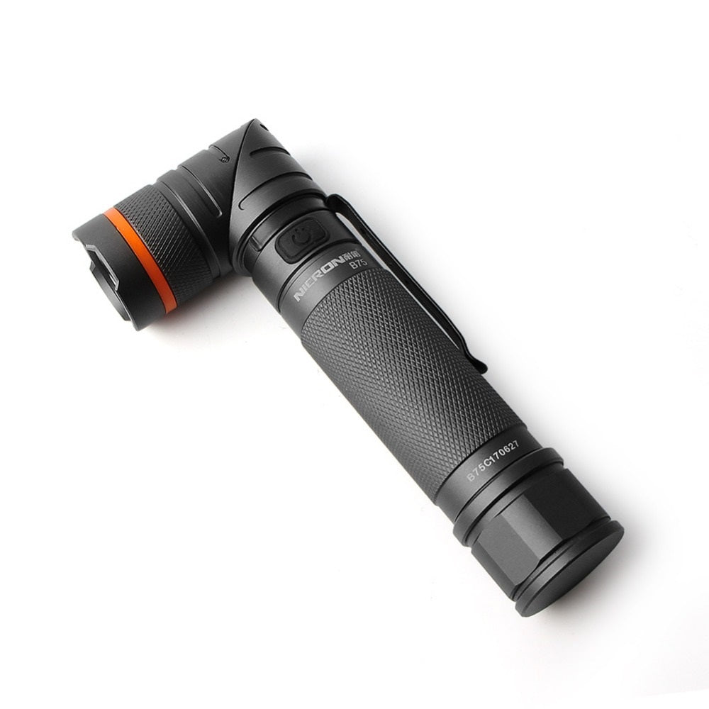 Nicron® Twist Magnetic UV Flashlight B75 Rechargeable High Bright ...